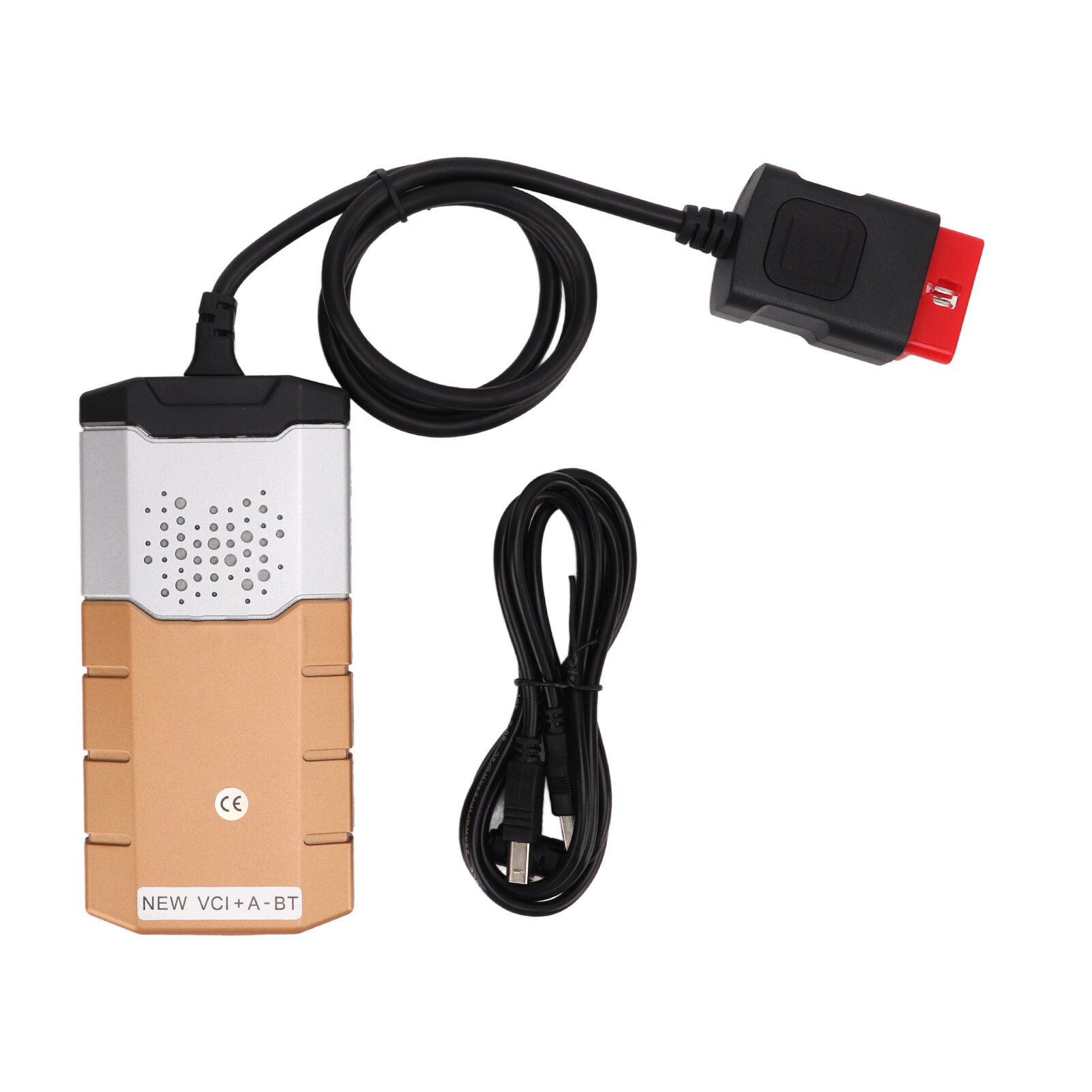 Термостойкий Bluetooth сканер OBD 12-24В для диагностики автомобильных ошибок