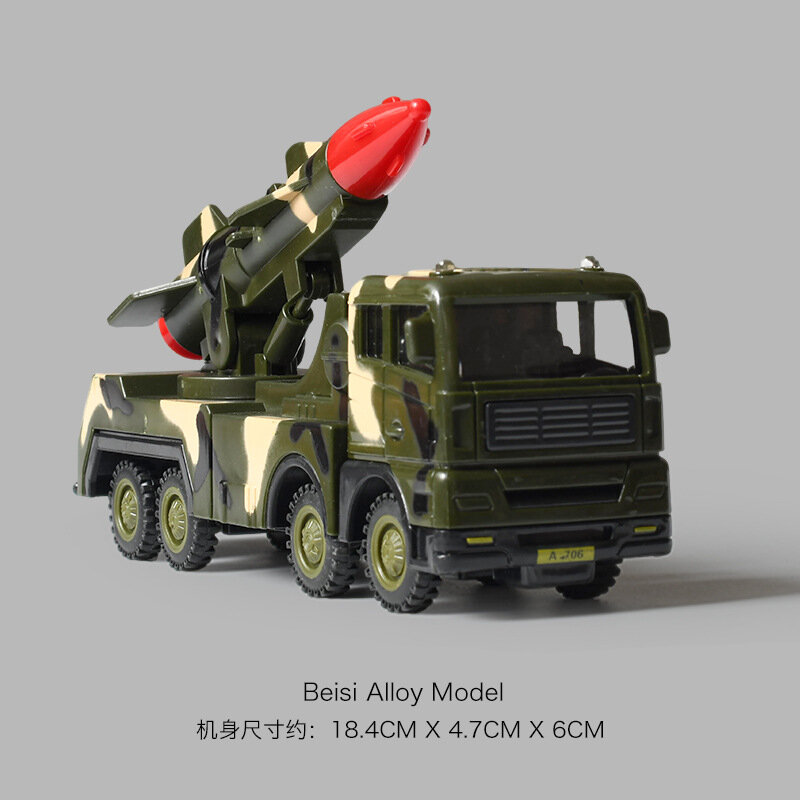 Военная техника, машина для запуска ядерных ракет, ракетная установка, детская игрушка для мальчика.
