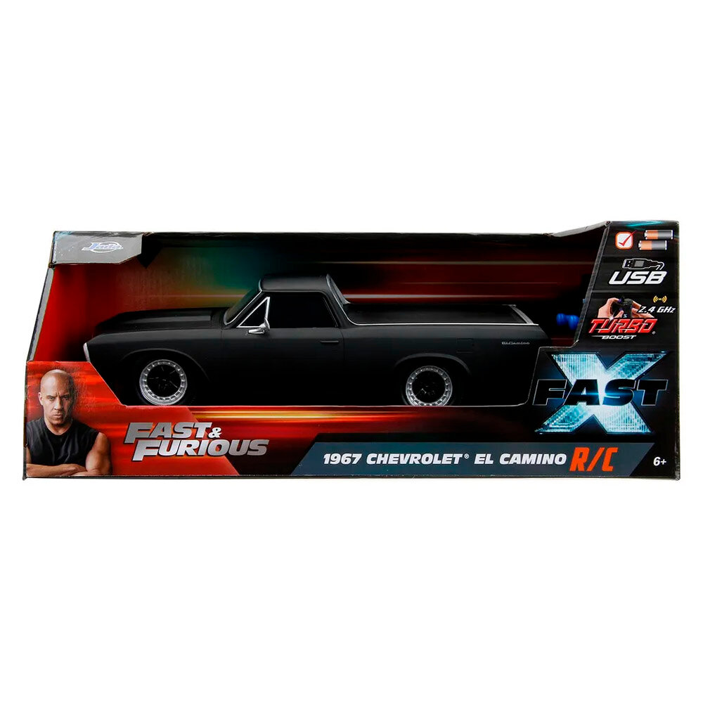 Модель Машинки Jada Toys Форсаж 1:16 Fast & Furious R/C FF10 1967 Chevrolet EL Camino 34418
