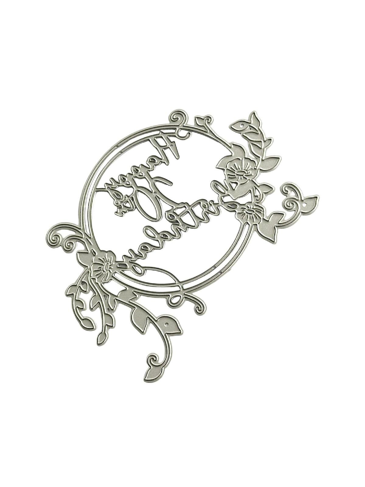 Металлические штампы с 20-летием, трафареты для украшения скрапбукинга