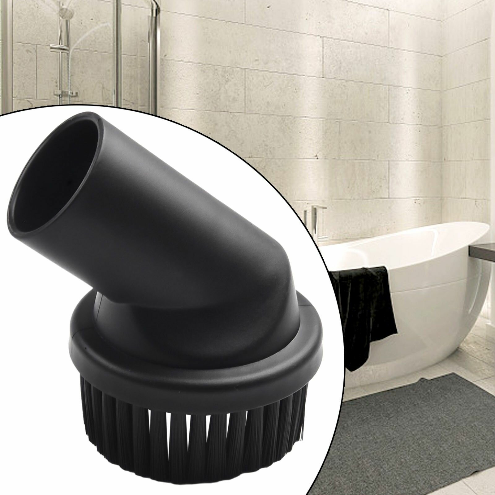 OZ-EVEA Круглая щетка для пылесоса Bosch 35 мм, шланги и удлинительные трубки, совместимые с пылесосом, инструмент для удаления пыли, щетки, аксессуары