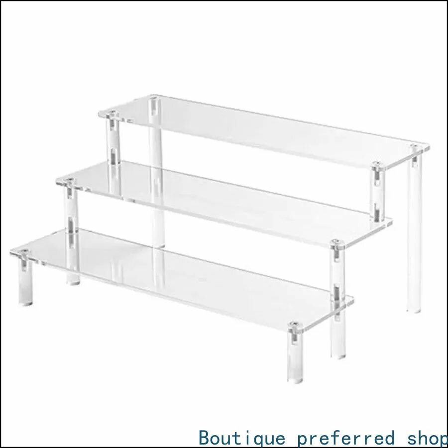 Акриловая трехслойная подставка для духов специальная