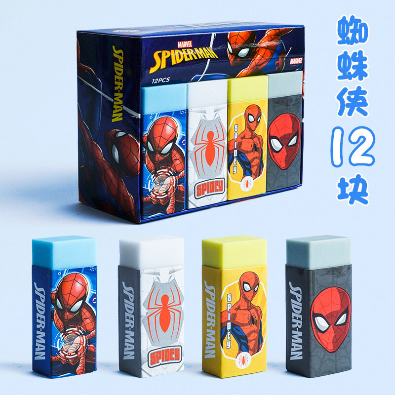 Ластик Disney, милый мультяшный ластик, креативные канцтовары для начальной школы, ластик для детей Marvel