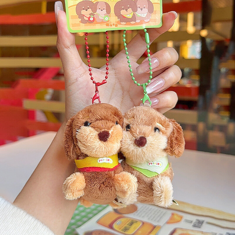 Магнитный парный милый котенок медведь плюшевая игрушка брелок очаровательный стикер маленькое животное подвеска для детского рюкзака