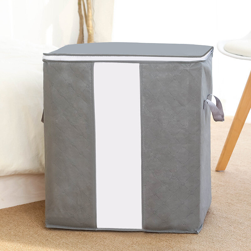 Сумки для хранения одежды для организации хранения одеял и пледов, утолщенные большие тканевые сумки для упаковки