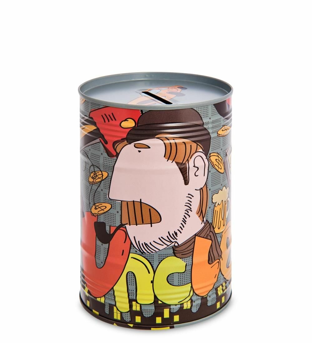 Металлическая копилка Вечеринка A2169188 разностор, Металл