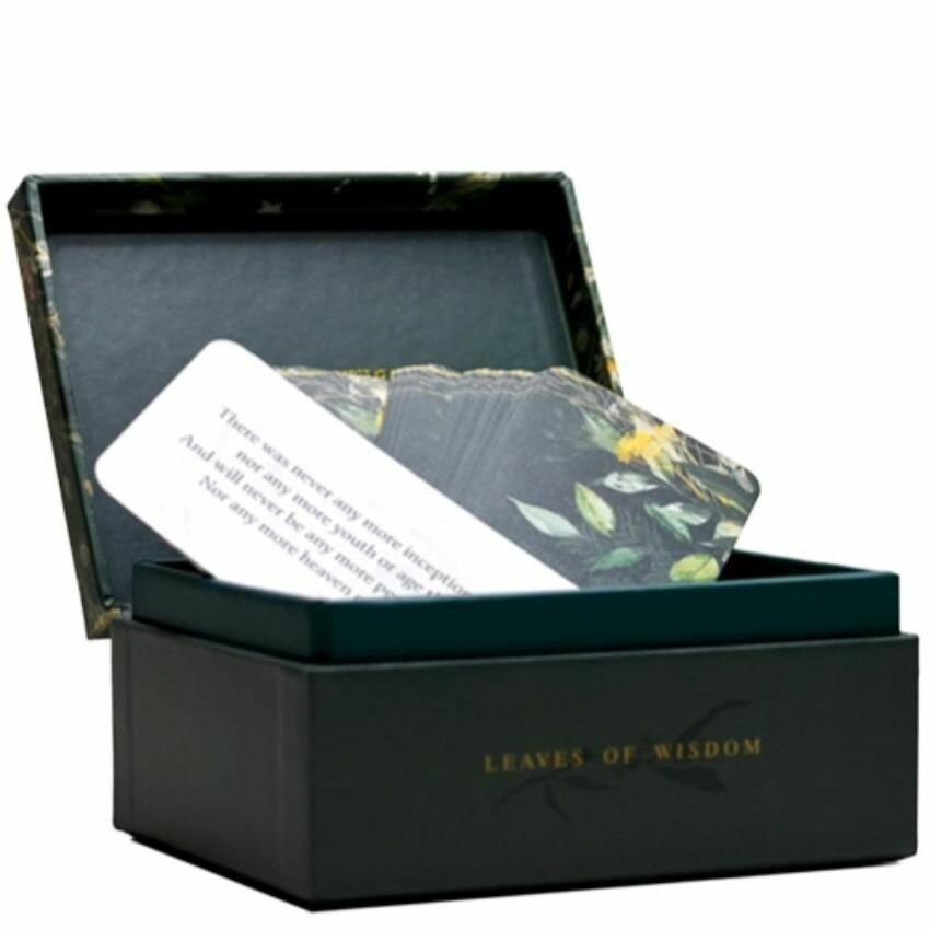 Карты Таро "Leaves of Wisdom cards" Blue Angel / Листья карт мудрости 64462