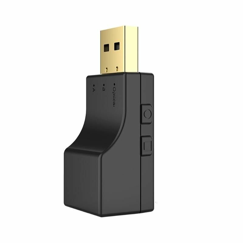 Беспроводной USB-оптический Bluetooth5.0-совместимый передатчик для 2-в-1