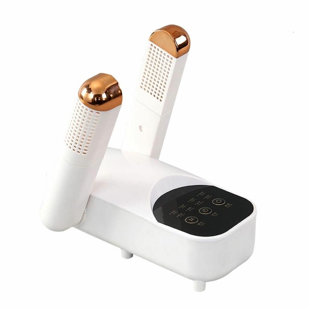 Сушка для обуви и перчаток с тепловым обдувом, портативная быстрая сушка для обуви, перчаток, шапок и лыжных ботинок, Белый цвет - EU