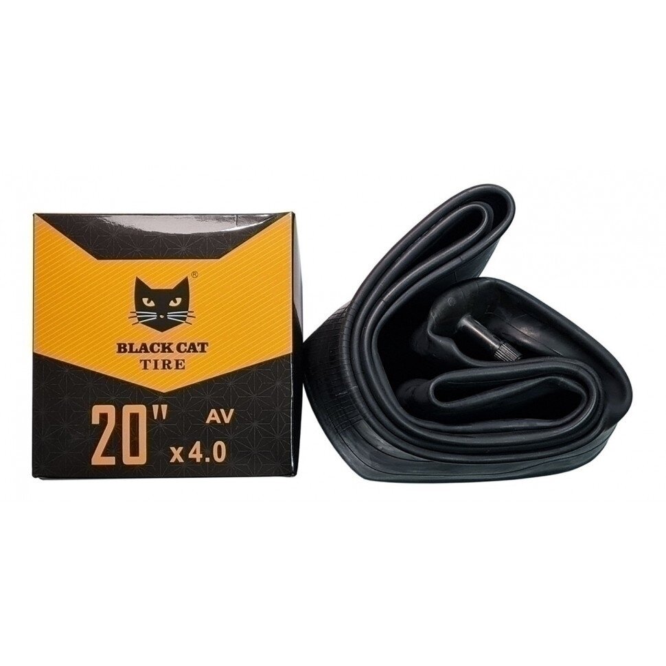 Камера бутиловая BLACK CAT 20x4.0" A/V 35мм для фэтбайка