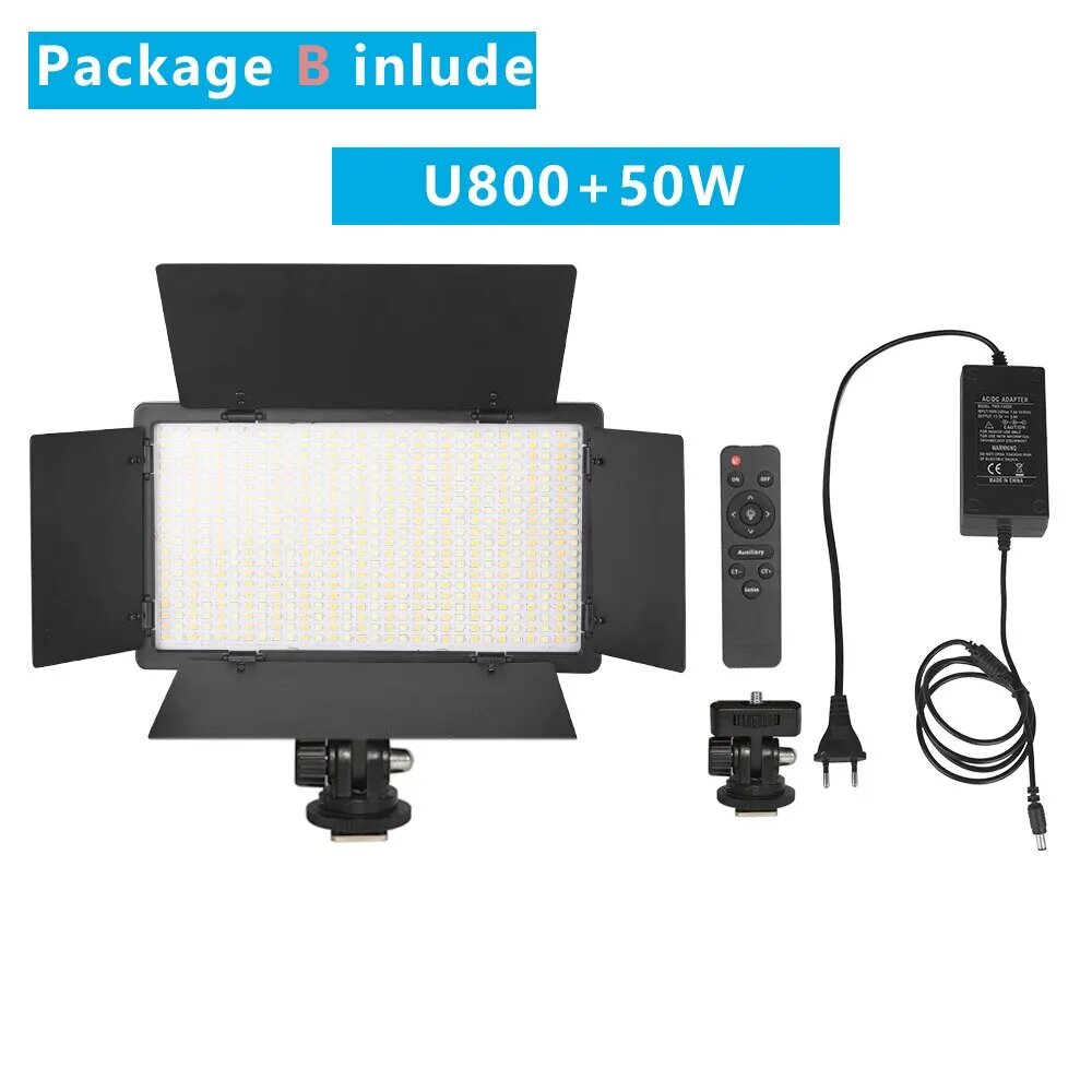 Фотолампа Nagnahz U800 двухцветная U800 no battery
