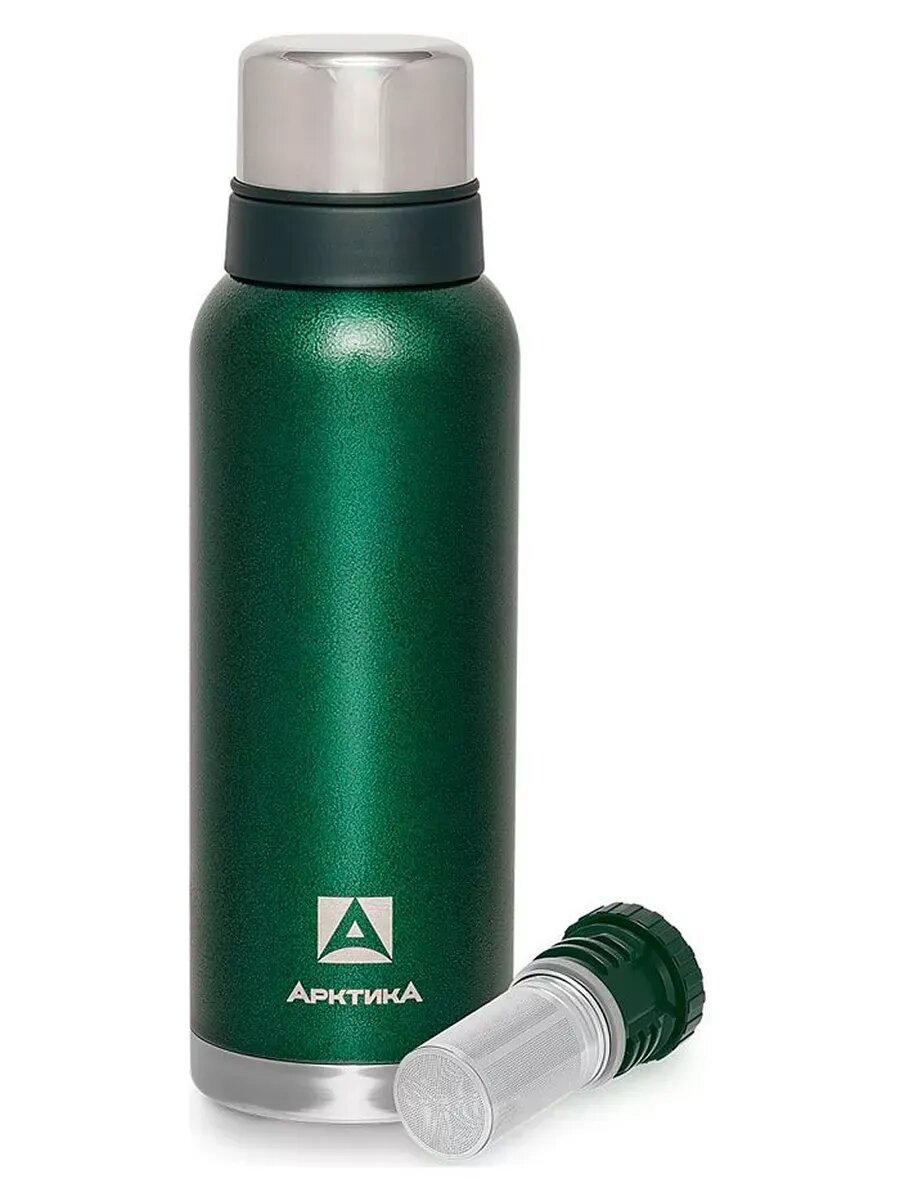 Термос 106-1200С зеленый 2 чашки