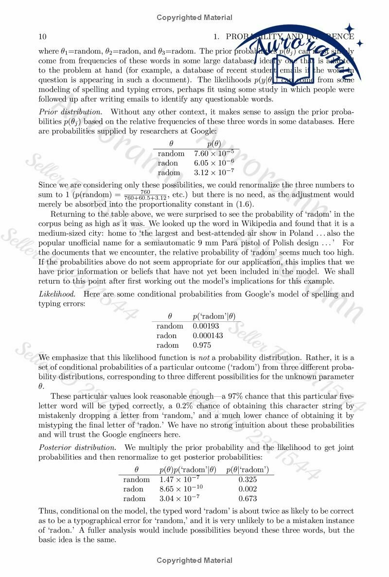 Bayesian Data Analysis (Chapman & Hall/CRC Texts in Statistical Science)