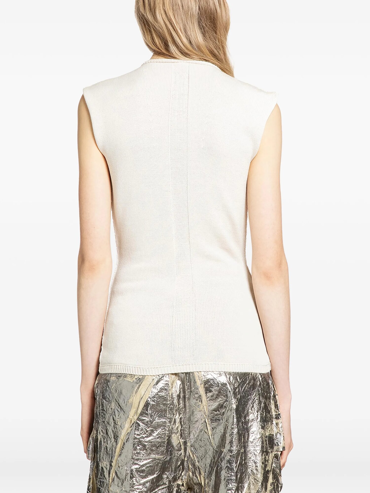 Топ Rick Owens Tanja, размер 40, white — фото 1