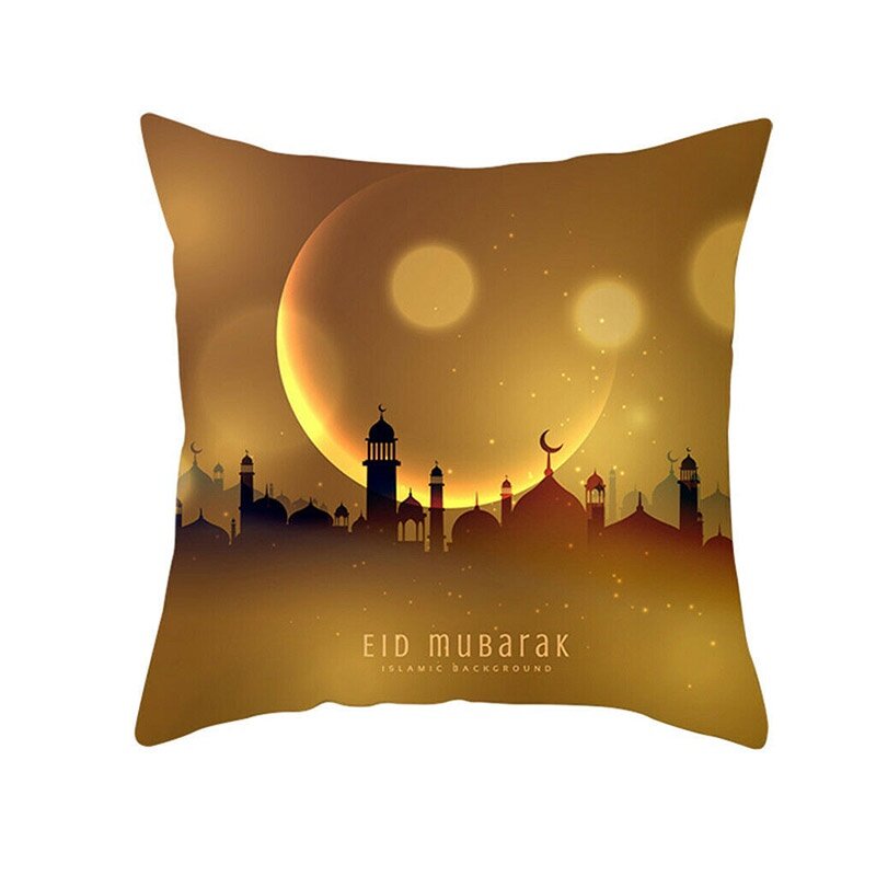 Подушка elegant muslim ramadan pattern polyester cushion cover, для изысканного домашнего декора