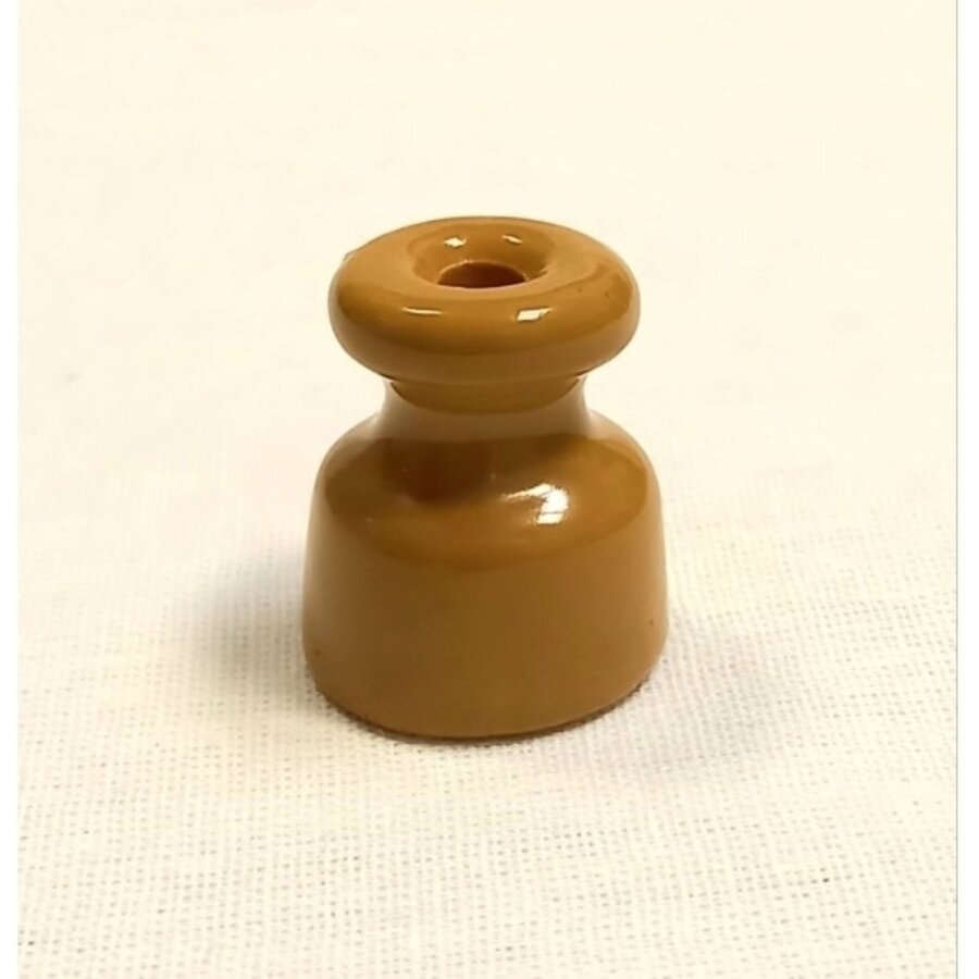 Ретро изолятор керамика цвет медный 50шт.
