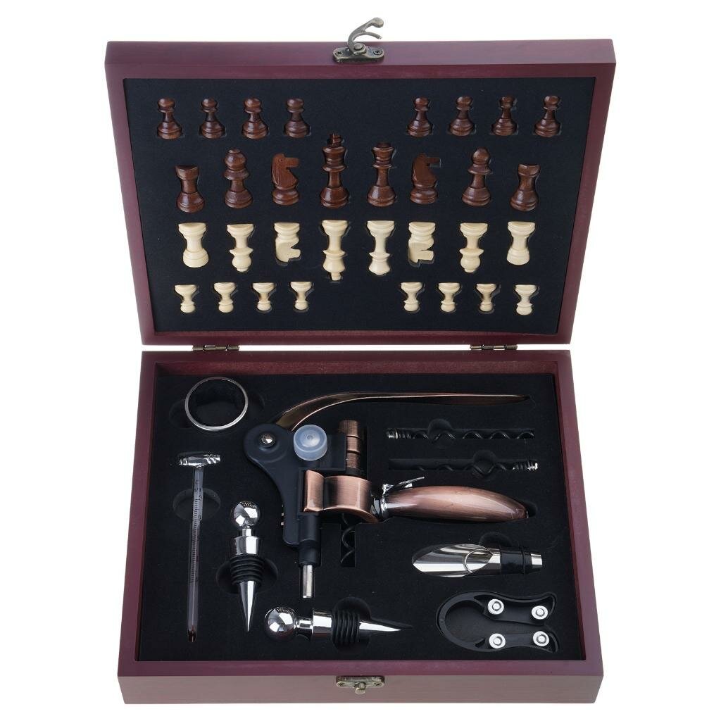 Открывалка для вина в форме кролика, Красный бронзовый кролик он