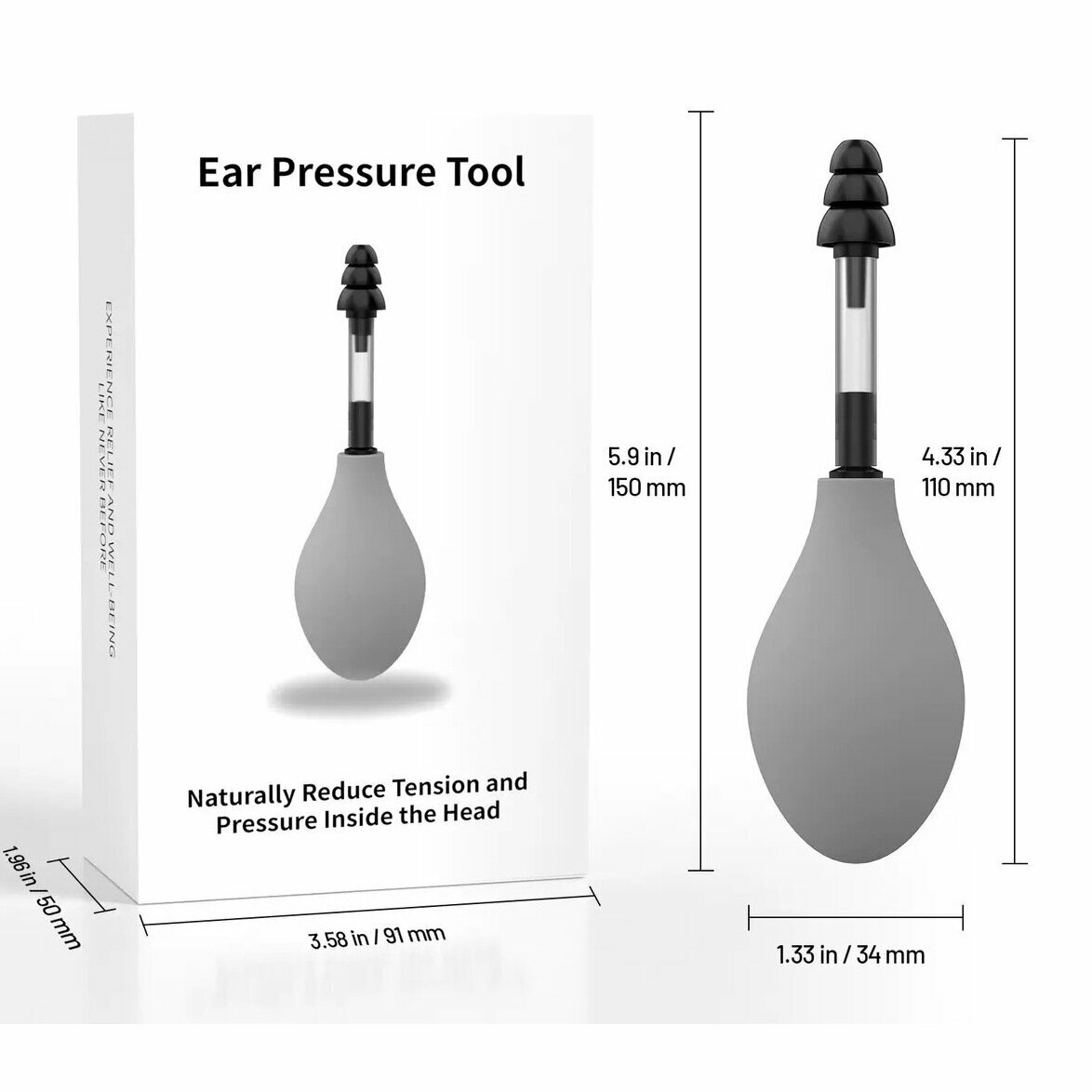 Новый трансграничный продукт: устройство для снятия давления в ушах, инструмент для массажа ушей, инструмент для чистки ушей, шарик для отсасывания ушной серы, очиститель от пыли.