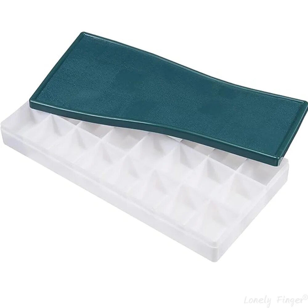 Пластиковый лоток-органайзер Lonely Finger для акварельных, гуашевых и масляных красок 1Pcs 24 Wells box