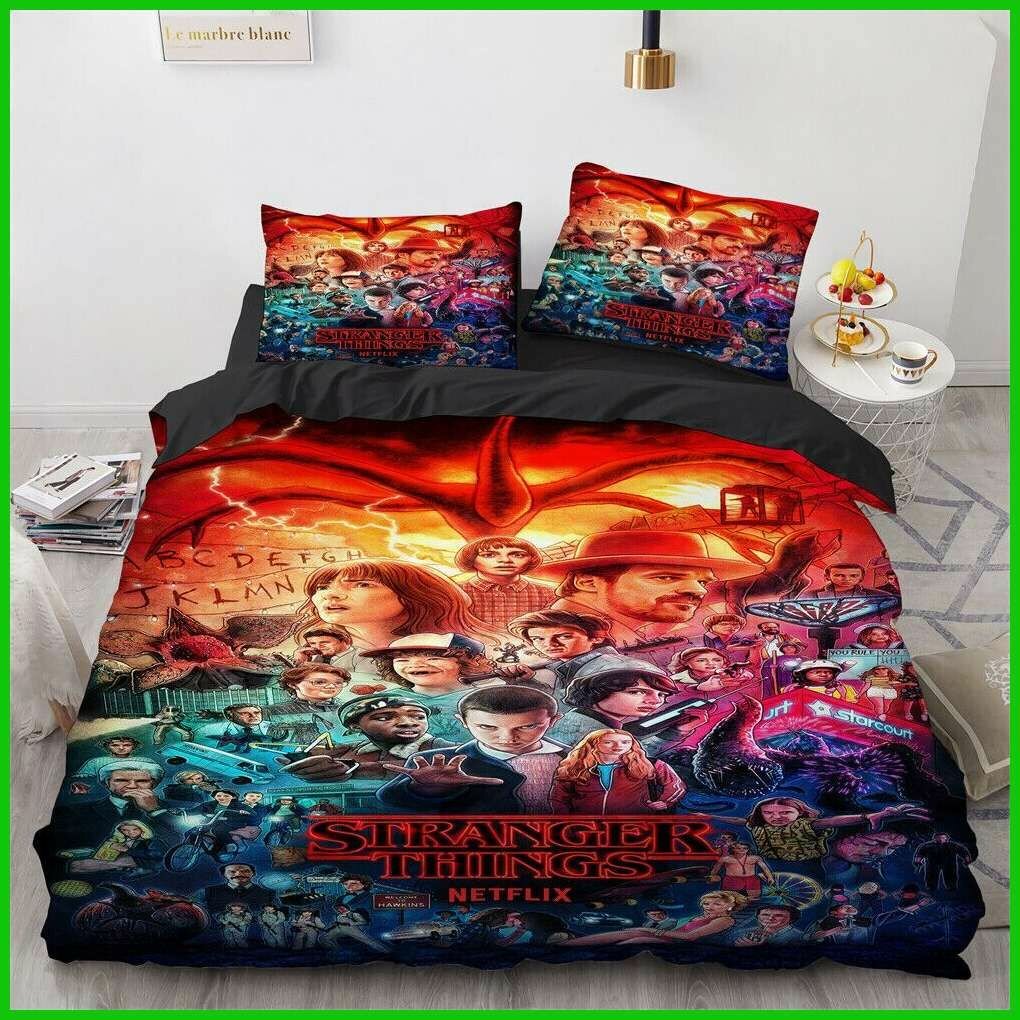 Crazy Getup CYSM Комплект постельного белья РозовыйОчень странные дела Дом