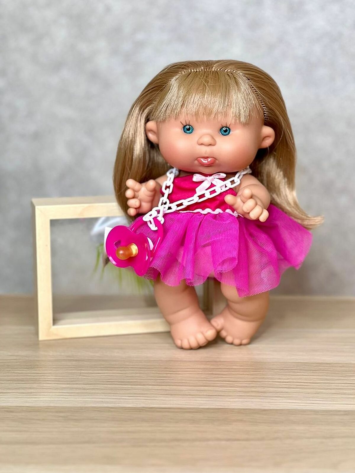Кукла пупс для девочки 26 см Пепоте (N952A1)