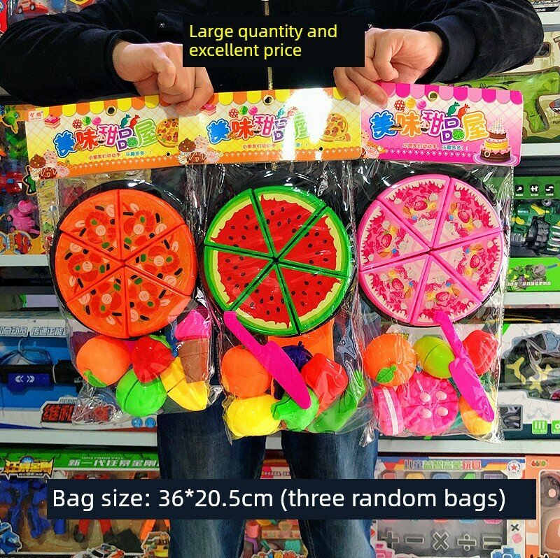 Игрушка-симулятор для детей: Делай сам — резай арбузную пирожную-пиццу! — Отличный подарок для детей. 788-1 Дом