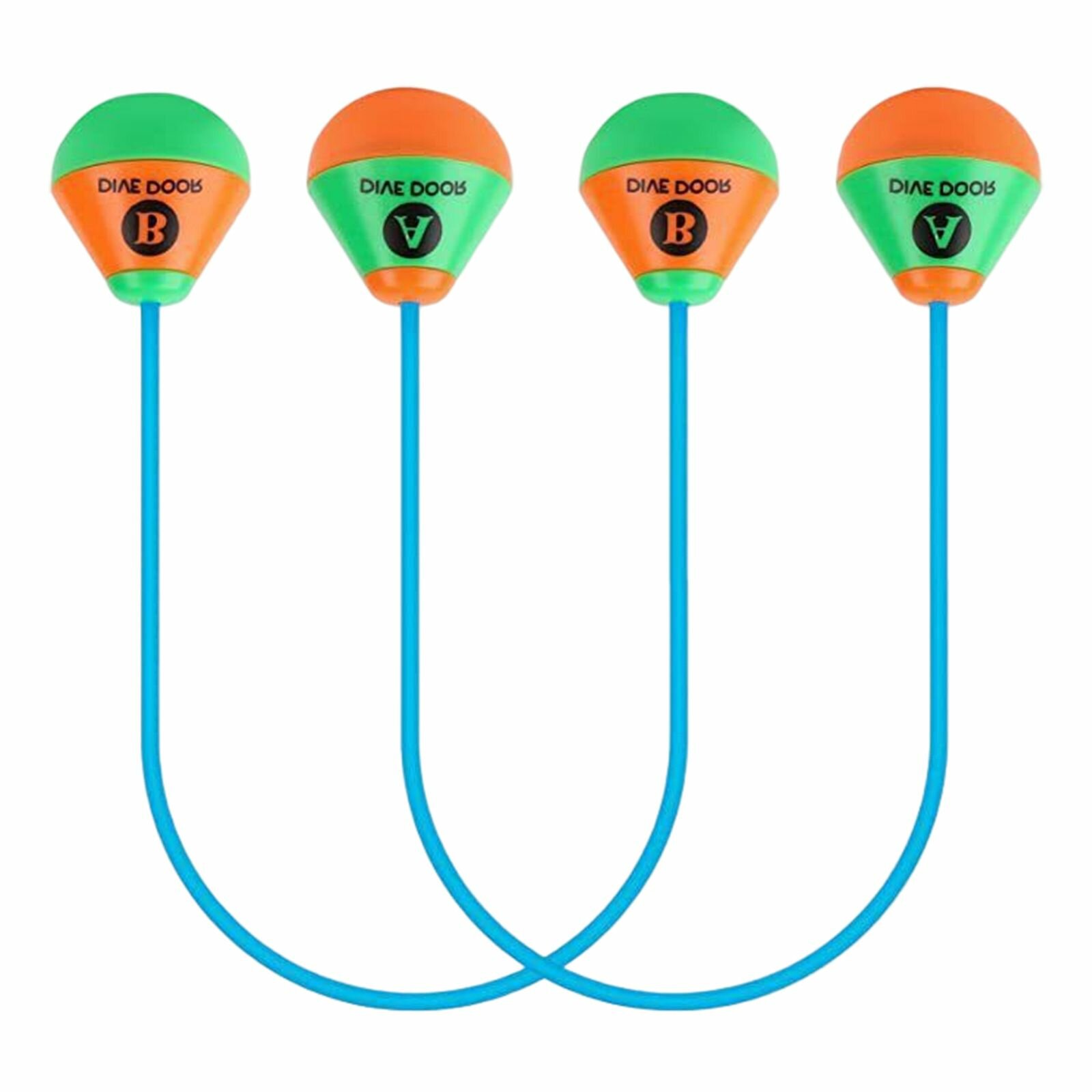 Кольцо для тренировки плавания, 2 шт, синее