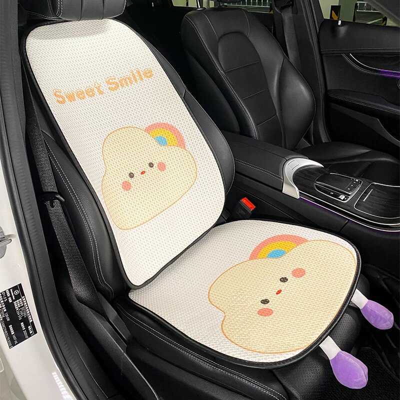 Набор из двух подушек для автомобиля Ice Silk Rainbow Cloud: переднее сиденье и спинка