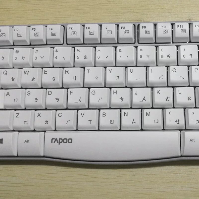 Беспроводной комплект клавиатуры и мыши Hong Kong Cangjie Taiwan Leipu Office с быстрой вводкой по фонетическому