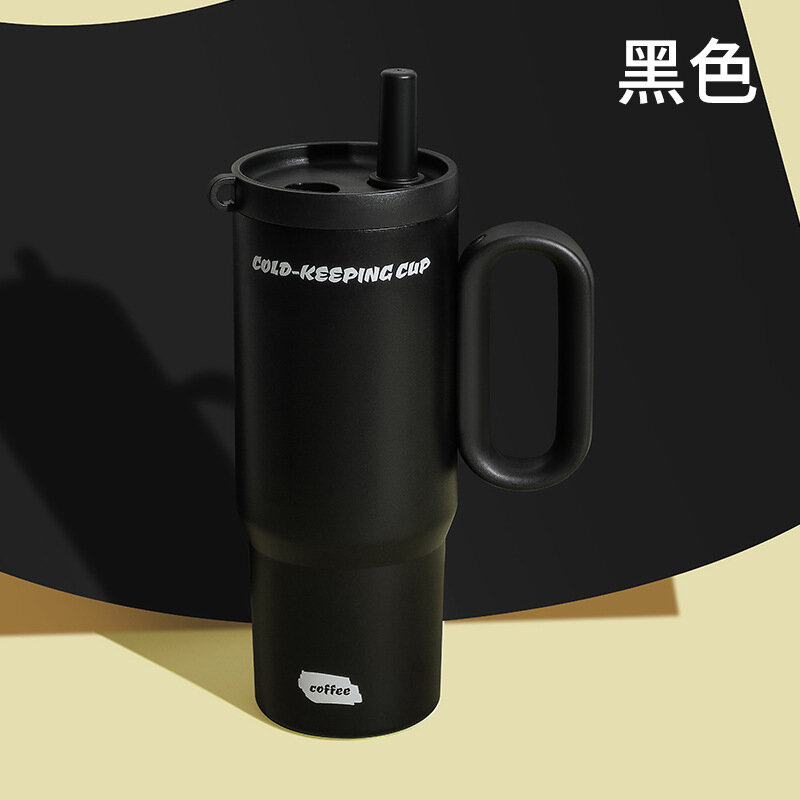 Роскошная бытовая термокружка большого объема с керамической вставкой, кружка для льда, автомобильная кофейная кружка, автокружка.