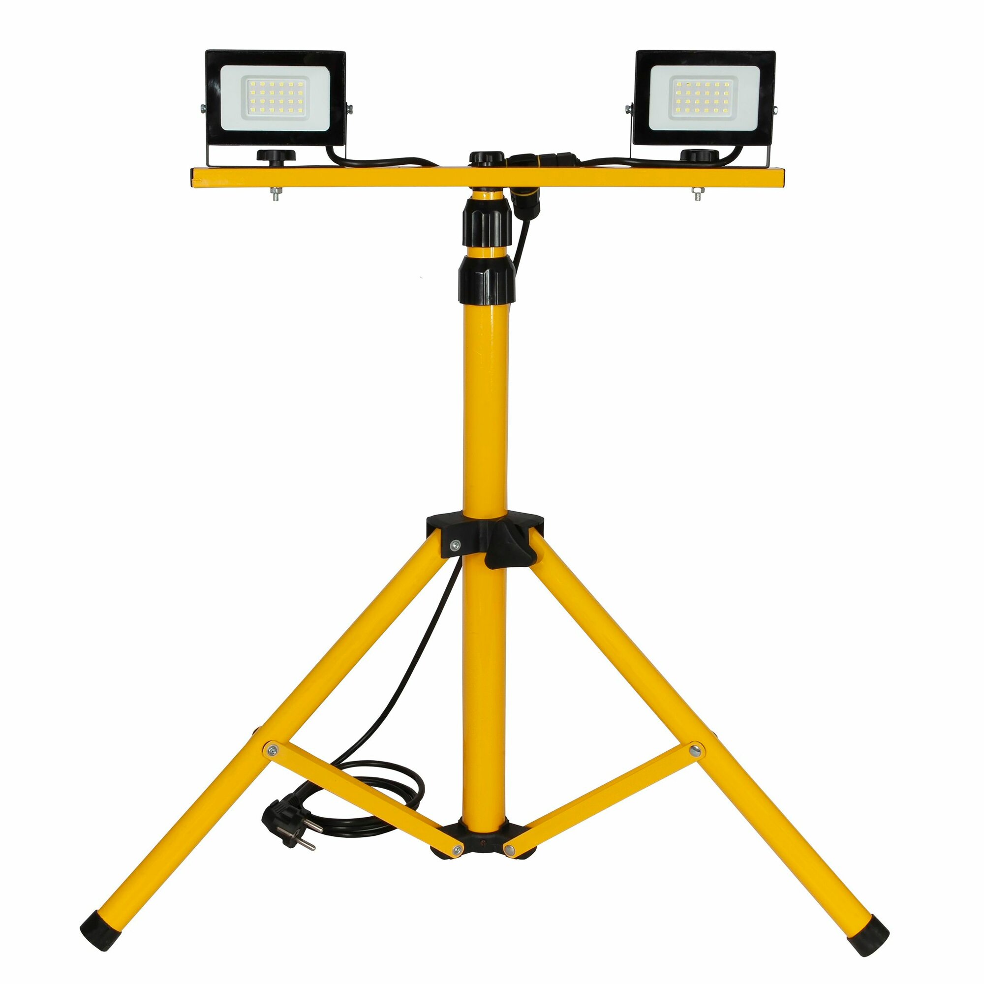 Светодиодный прожектор на штативе GLANZEN 2x30 Вт FAD-0003-2x30-SL КА-00007014