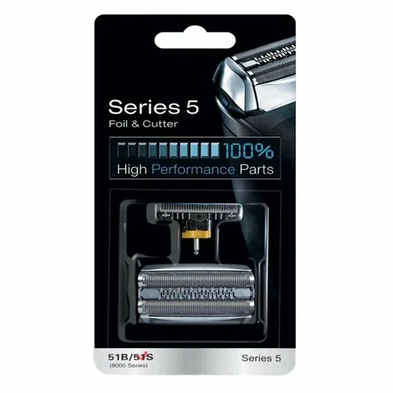 Сменная кассета 51S для Braun WaterFlex Series 5 - Головка для бритв 8000/8970/8985/8986/8987