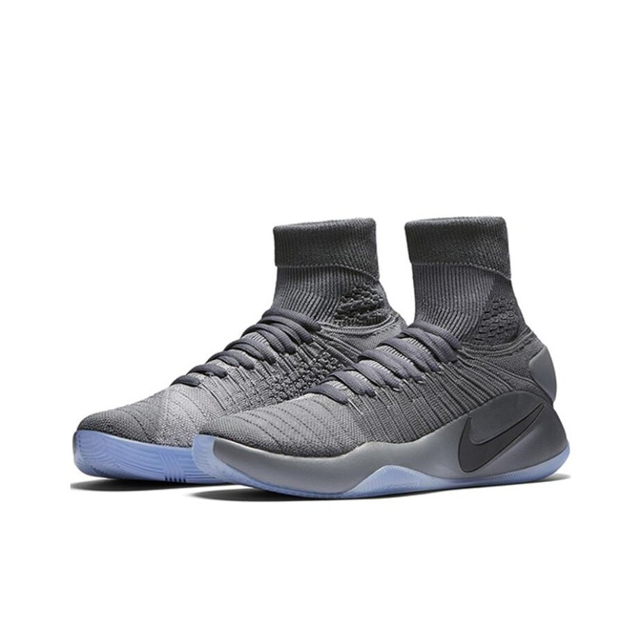 Кроссовки NIKE Hyperdunk 2016, размер EU 41 стопа (26CM), gray — фото 1