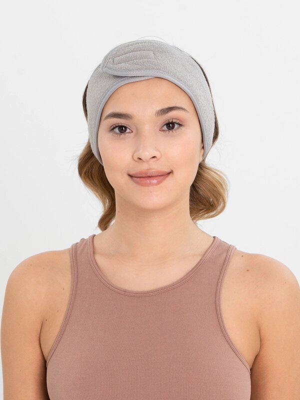 Повязка для волос на голову, косметическая для умывания, нанесения макияжа и спа-процедур