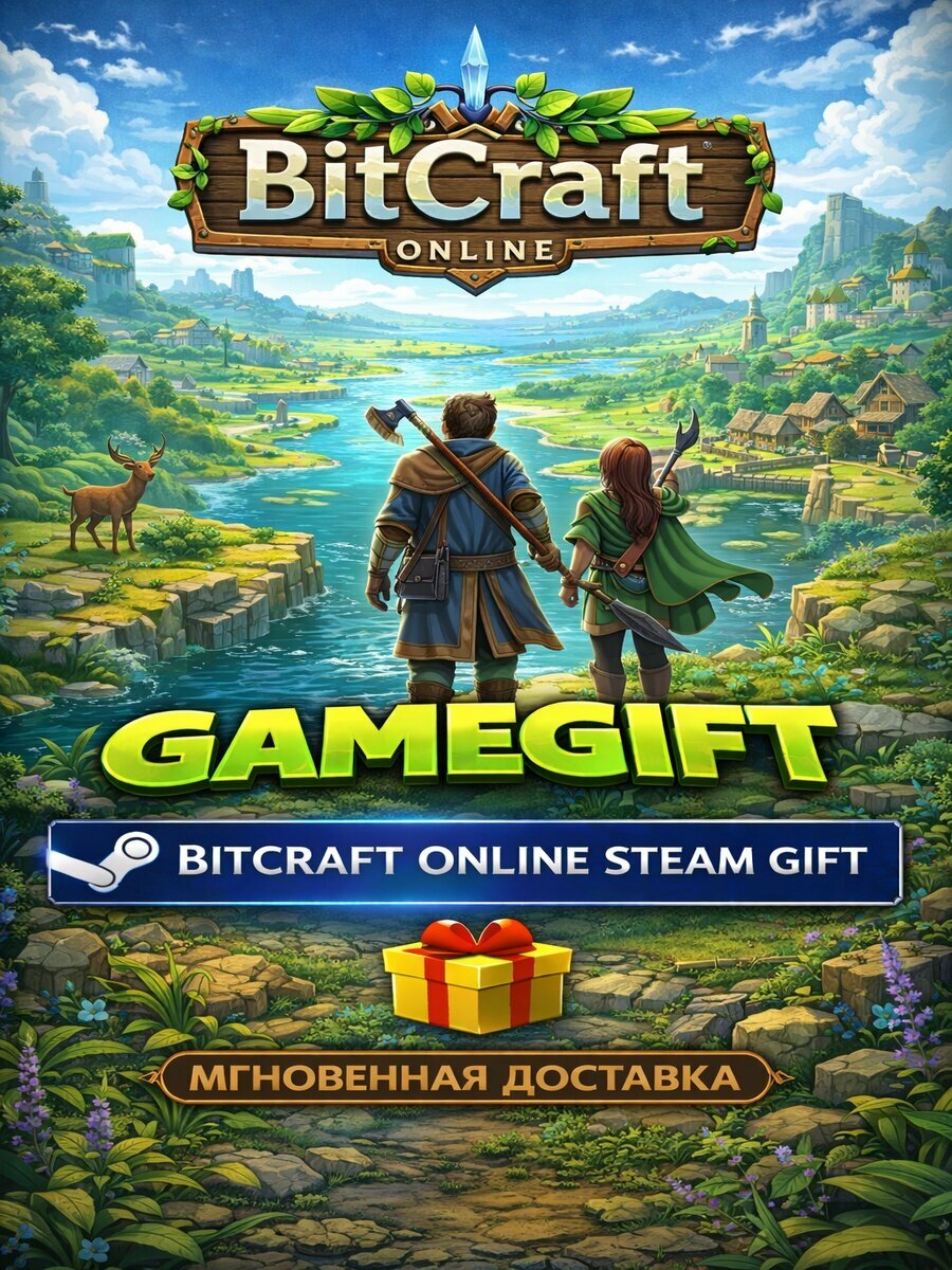 Игра BitCraft Online для STEAM ПК (PC) | Страна активации - Южная Африка | Подарком на Ваш аккаунт | Автовыдача
