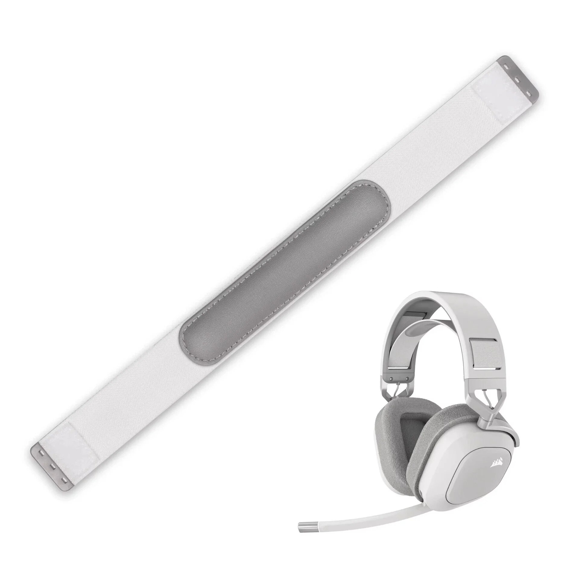 Беспроводные наушники Corsair HS80 White Headband
