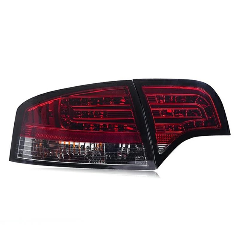 2 шт. авто фонари для Audi A4L B7 2005-2008 задний фонарь модифицированный дневной свет 2 PCS Red