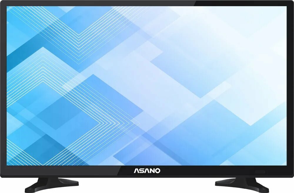 Телевизор Asano 24LH1010T, диагональ 24", 200кд/м², черный, без Smart TV
