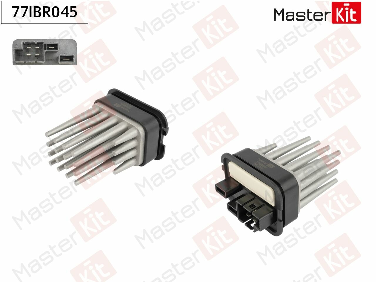 Резистор вентилятора Opel CORSA, C X01/OMEGA B V94 1994 - 2009 MasterKit 77IBR045