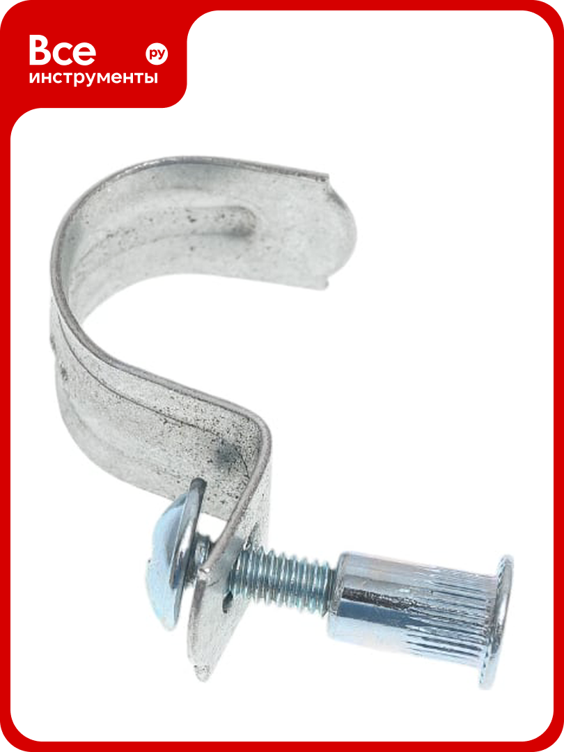 Комплекты для крепления ОКЛ Промрукав винт, заклепка, скоба СМО d19-20 мм, 100 шт. PR08.5027