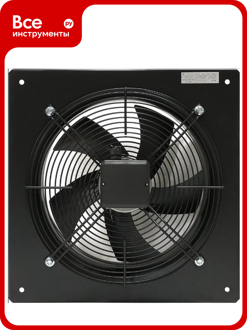 Вентилятор осевой ровен YWF(K)4E-250-ZF (Axial fans) with plate ФЛ000025060