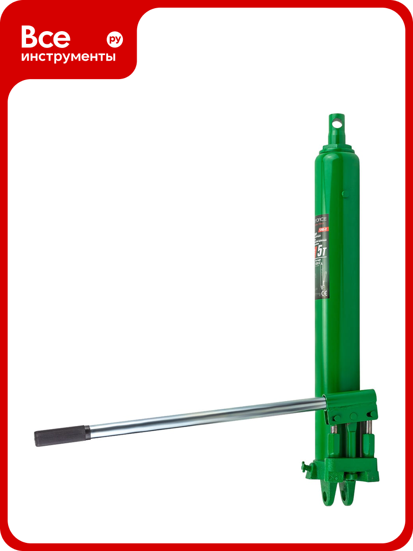 Гидравлический удлиненный цилиндр с двухштоковым насосом Rockforce RF-1205-2(50981) профессионального класса