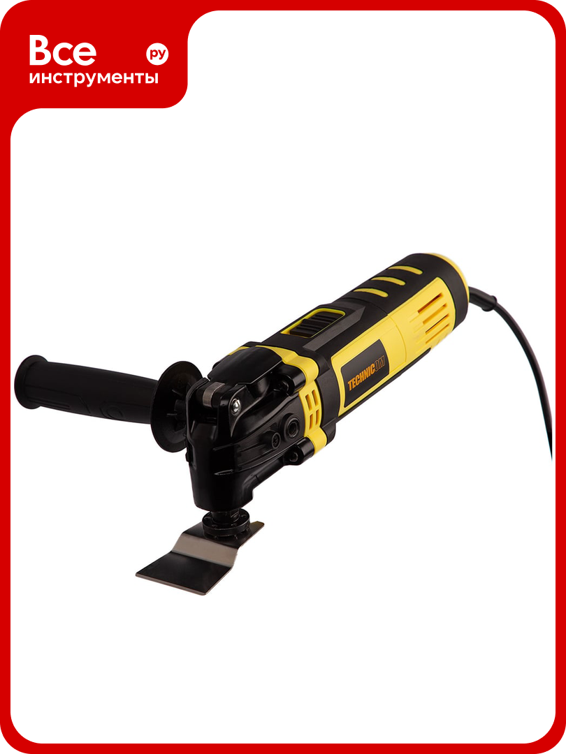 Реноватор электрический TECHNICOM 400Вт, 220В, 15000-21000 кол/мин, плавный пуск TC-EMT500