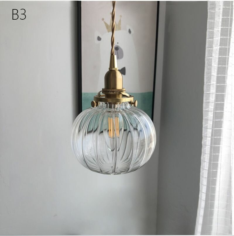 Круглая стеклянная люстра, современная сферическая потолковая люстра