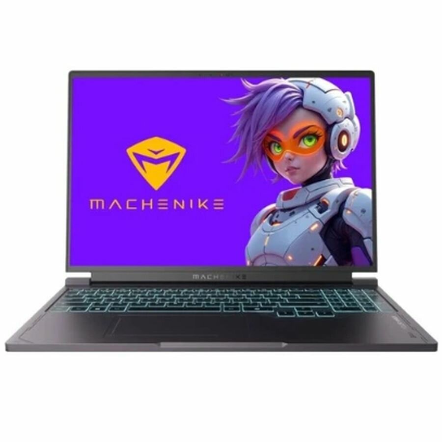16" Ноутбук Machenike L16 Saturn 9 (JJ00GU00HRU) серый - 2560x1600, IPS, Intel Core i9-14900HX, ядра: 24 x 2,2 ГГц, 32 ГБ, SSD 1000 ГБ, NVIDIA GeForce RTX 5070 Ti (12 ГБ), Windows 11 Home
