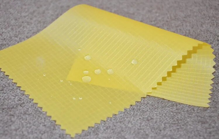 Водонепроницаемая клетчатая полиэфирная тафта 3 мм Желтый, 1mX1.5m, Желтый