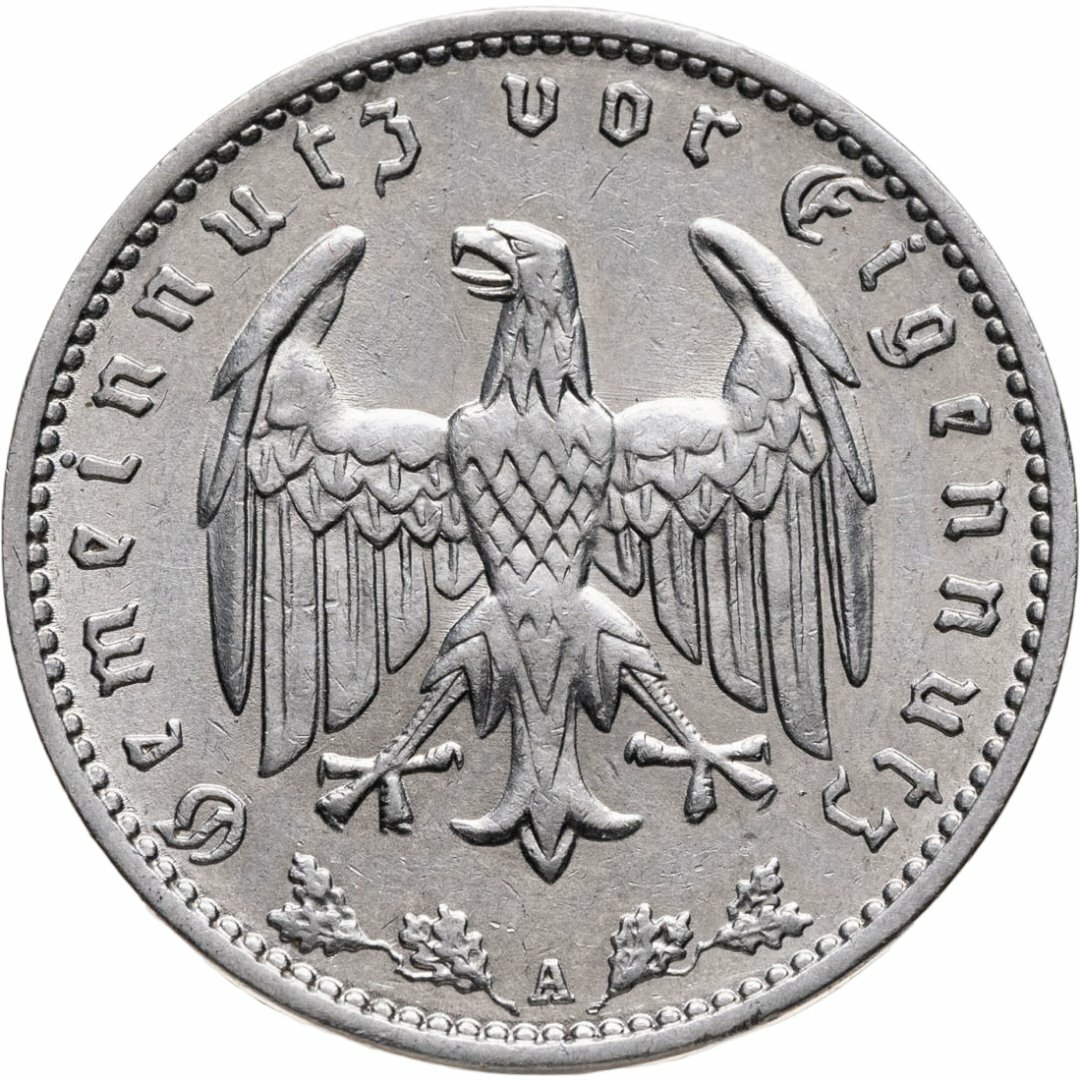 Германия, Третий рейх 1 рейхсмарка 1935 А