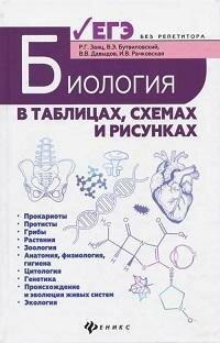 Книга "Биология в таблицах, схемах и рисунках : пособие для подготовки к ЕГЭ"