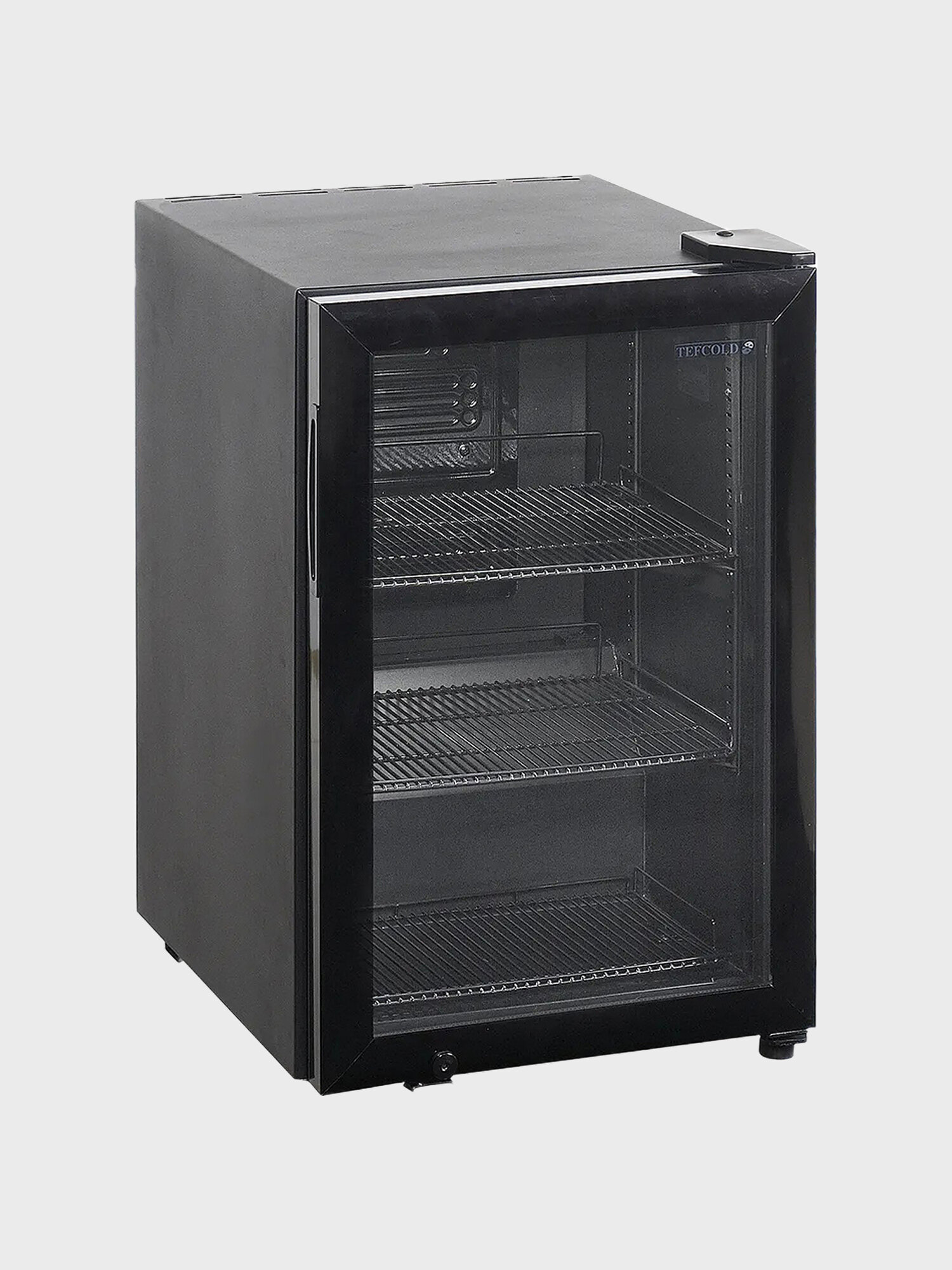 Шкаф холодильный со стеклом TEFCOLD BC60, 58 л, мини холодильник, 432x496x668 мм