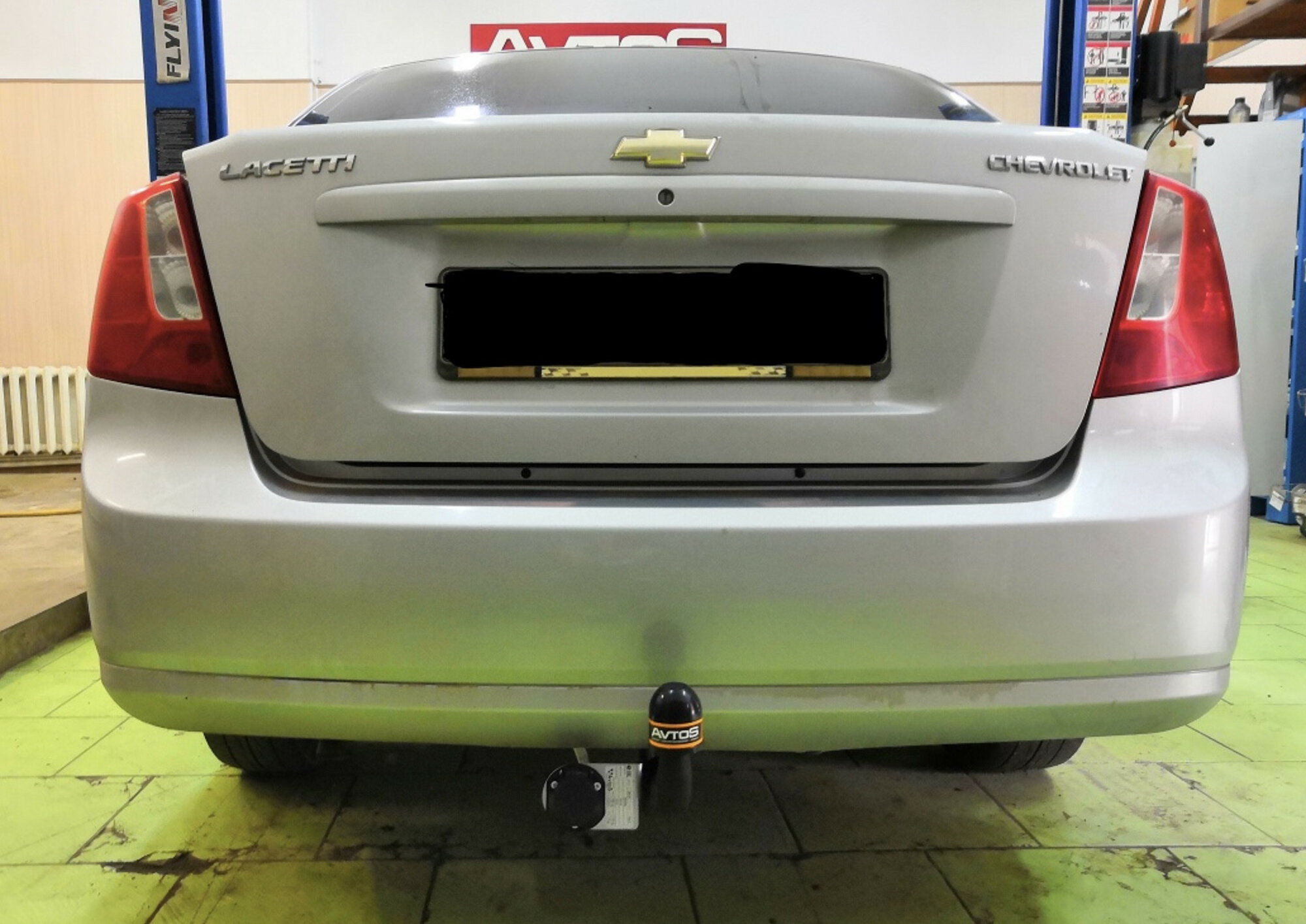 Фаркоп для Ravon, Daewoo Gentra 2013-2018, Chevrolet Lacetti седан 2004-2012 Тип шара: A. Нагрузки: 1100/75 кг, DW 07